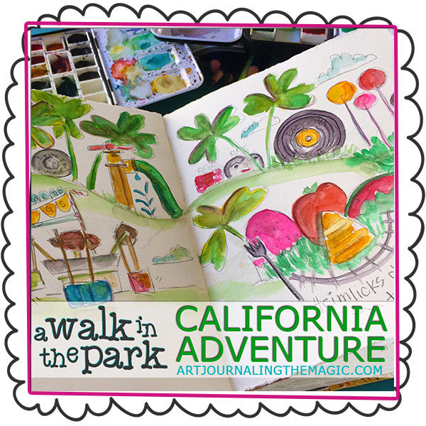 [California Adventure] A Walk in the Park Online Sketchbook Adventure ...